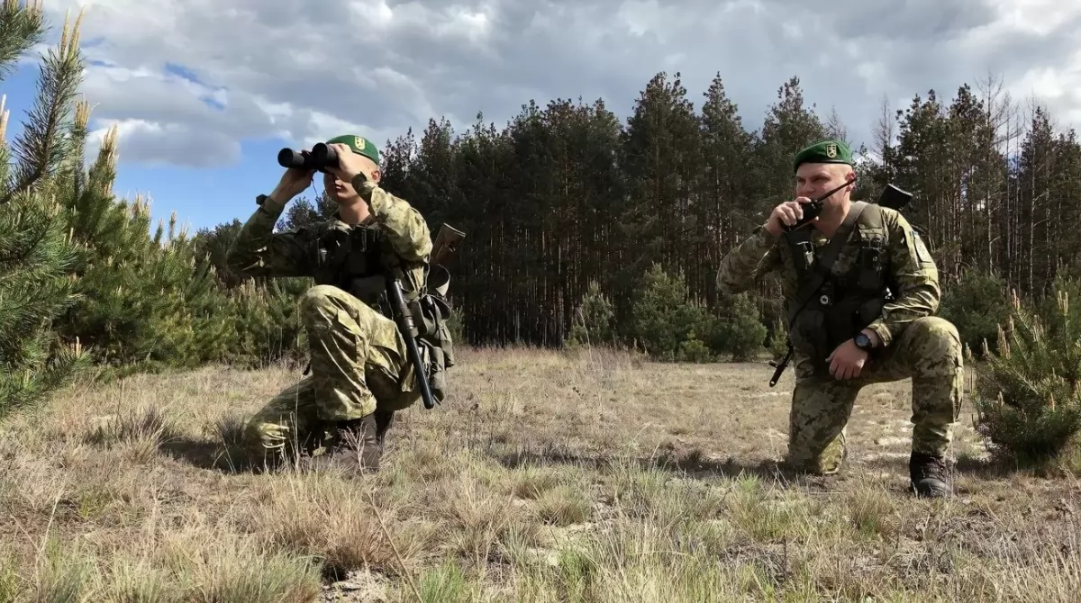 Border guard from Belarus made his way across border under fire from ...