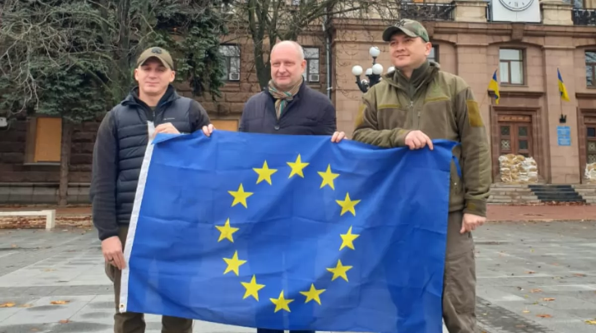 EU Delegation Head Maasikas Arrives In Mykolaiv On Visit | Ukrainian news