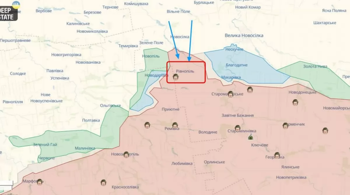 Defense forces return Rivnopil in Donetsk region under control of ...