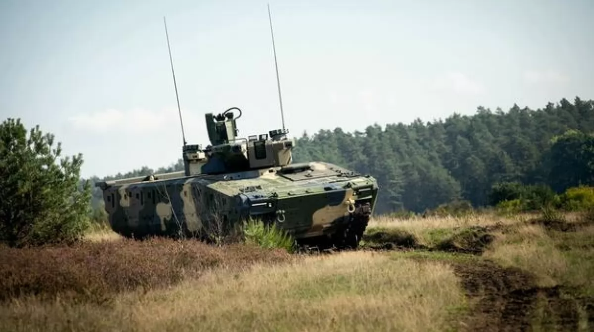 German arms giant plans to produce first armored vehicles in Ukraine in ...