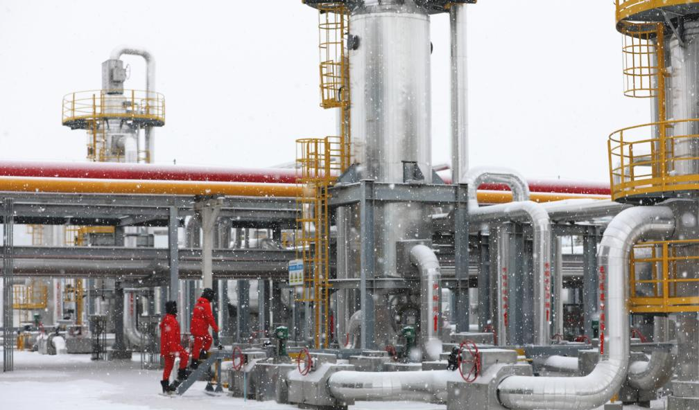 China's largest gas storage facility creates daily extraction record ...