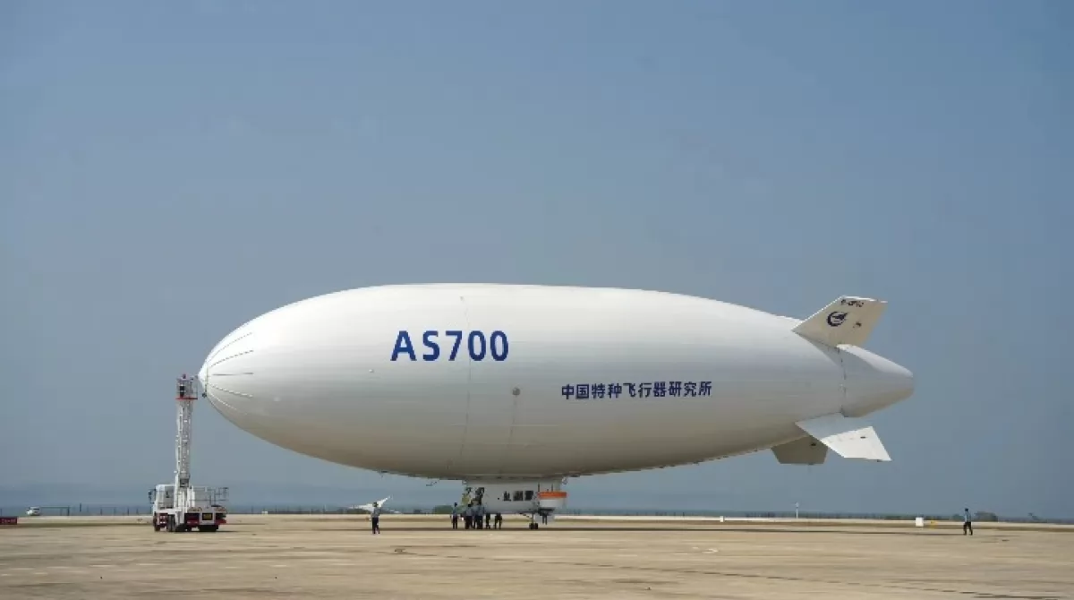China-developed AS700 civil manned airship receives type certificate ...
