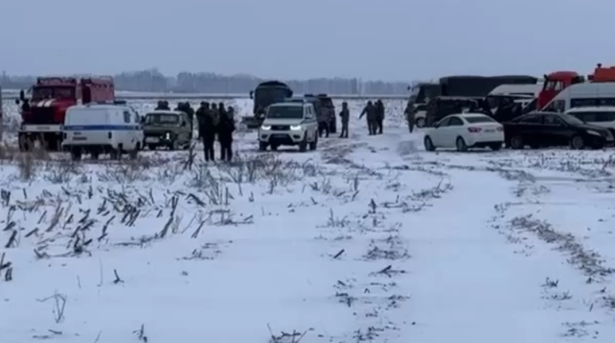 Il-76 crash. Ukraine conducts expert assessment of bodies transferred ...