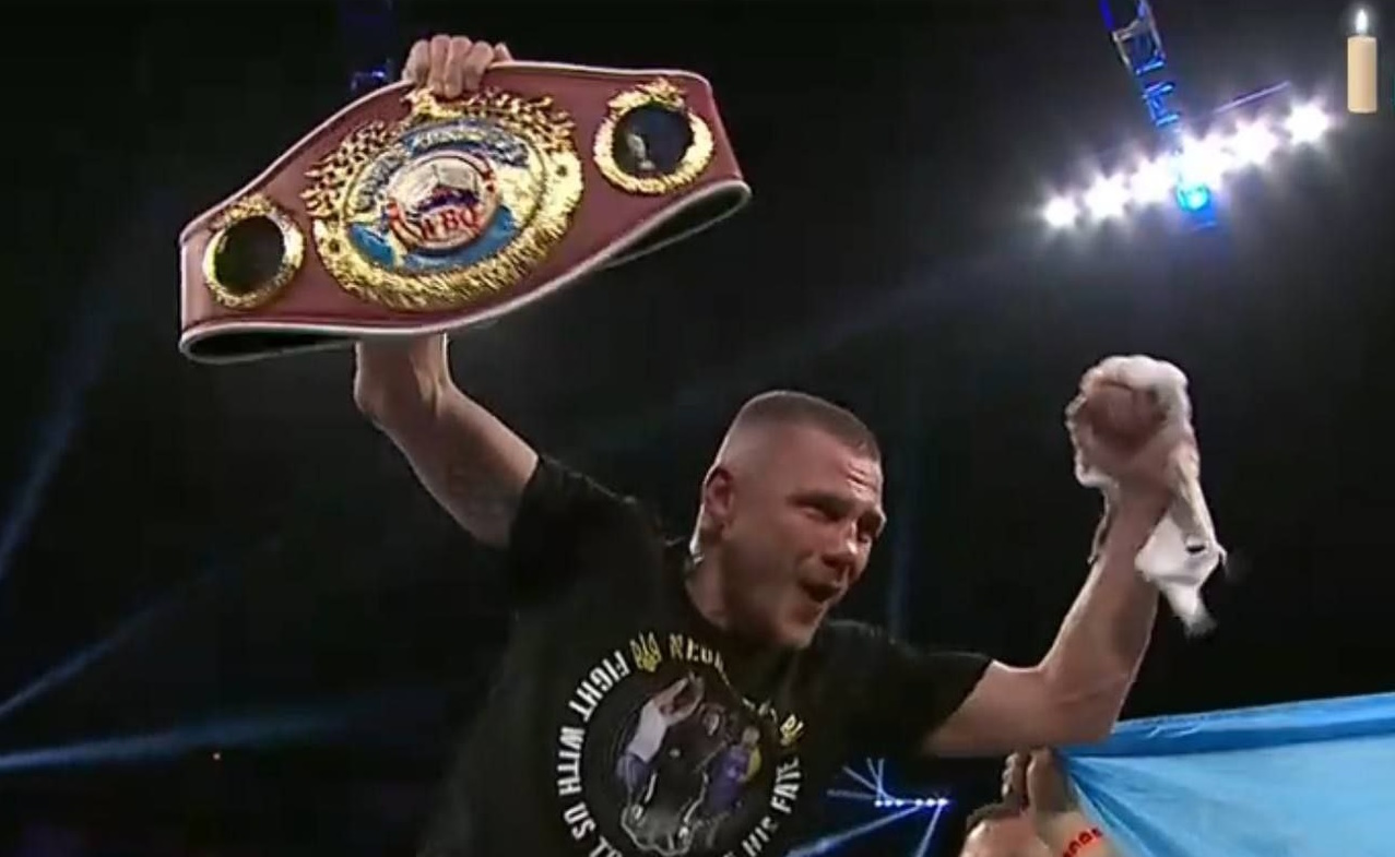 Another victory. Berinchyk becomes the lightweight world champion ...