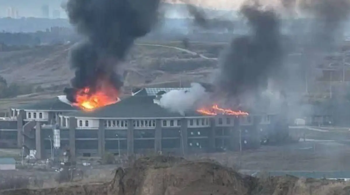 Drones attack building of special forces university "named after Putin ...