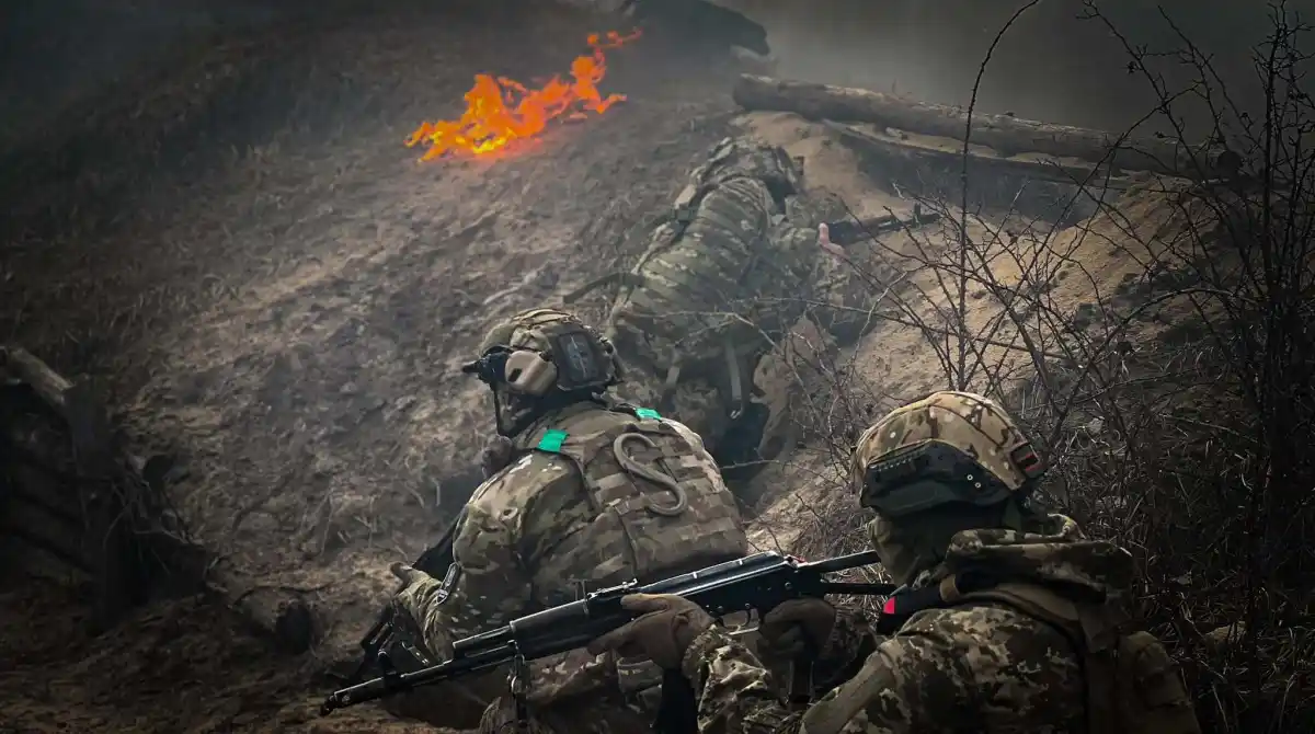 Russians trying to advance towards Pryvilne on Novopavlivka axis, heavy ...