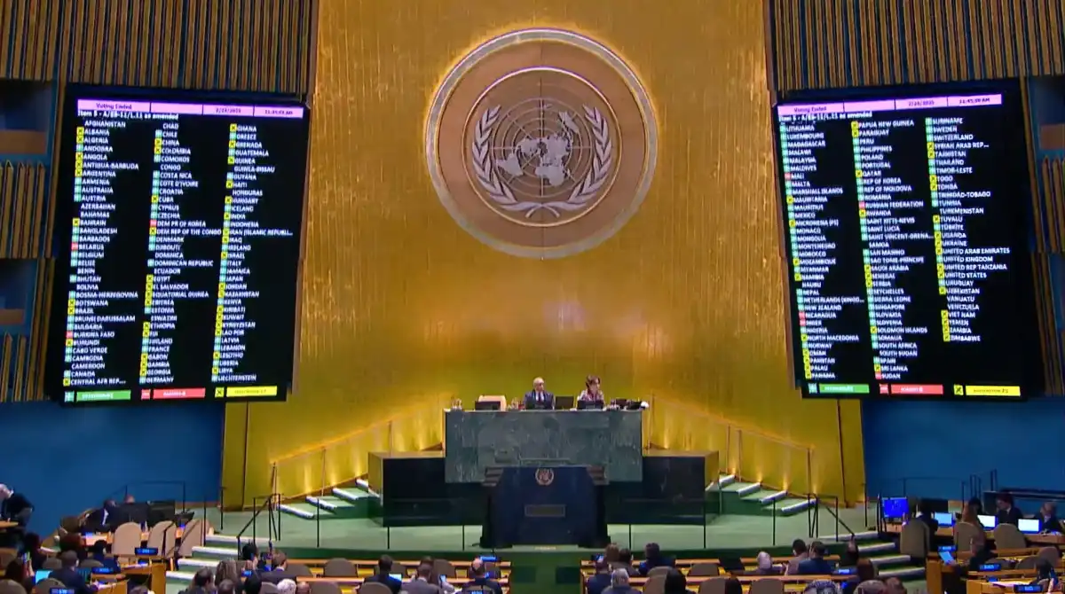 UN supports Ukrainian resolution, which calls russia aggressor ...