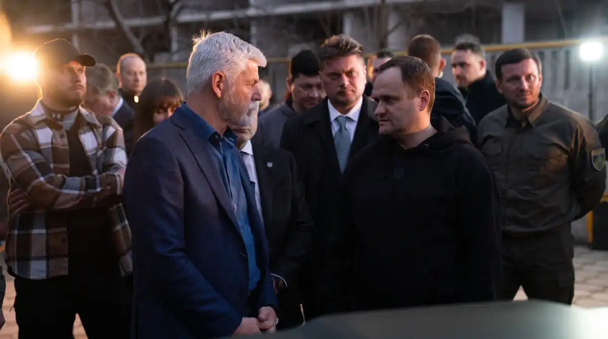 Czech President Petr Pavel arrives in Ukraine. Russia launches Shaheds ...