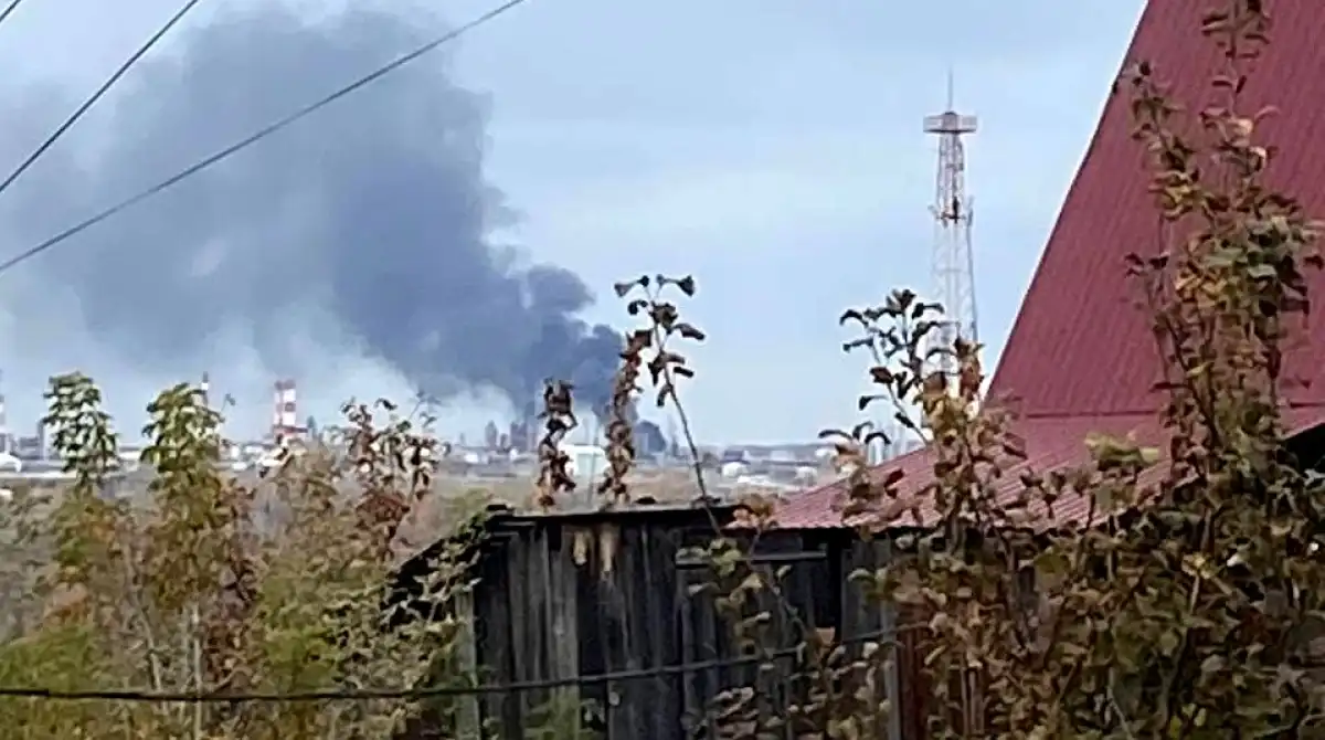 SSU 'A' Special Operations Center drones hit oil refinery in ...