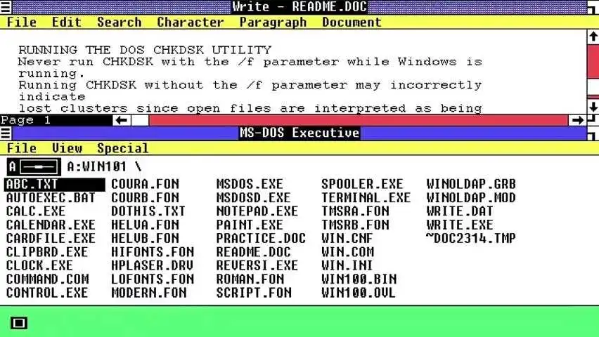 Windows – 40 років. Як виглядала версія 1.01 | Українські Новини