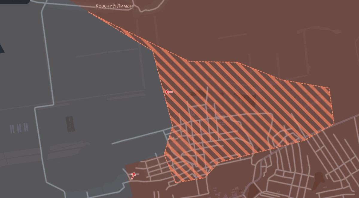 Updated combat map: enemy advanced near Platonivka and in Myrnohrad ...