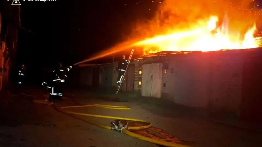 Russians hit private farm in Sumy Region, large-scale fire broke out ...