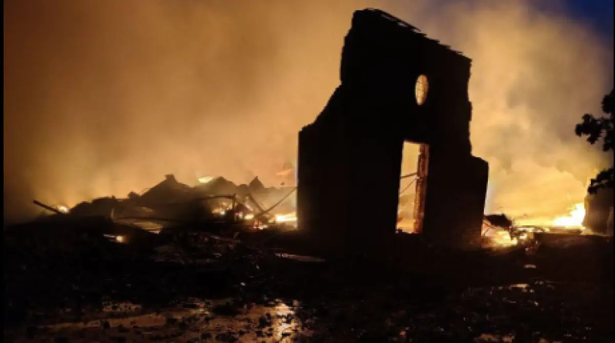 Russian attack on Dovzhenko Film Studio in Kyiv destroyed the largest ...