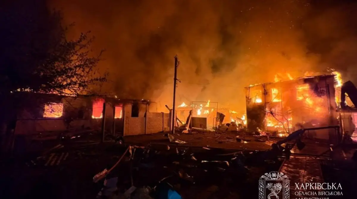 Russia strikes Balakliya in Kharkiv Region with drones, children among ...