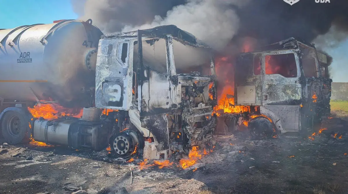 Russia attacks truck parking lot in Odesa Region, one killed and four ...