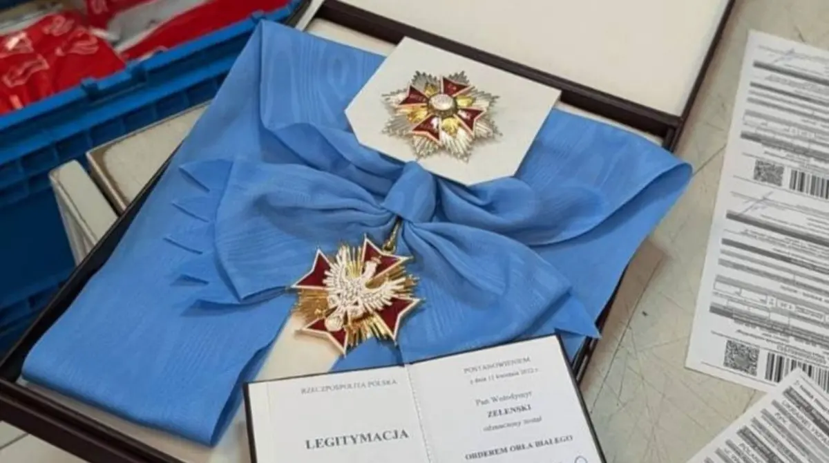 Poland admits what will happen to Order of White Eagle, which Zelenskyy ...